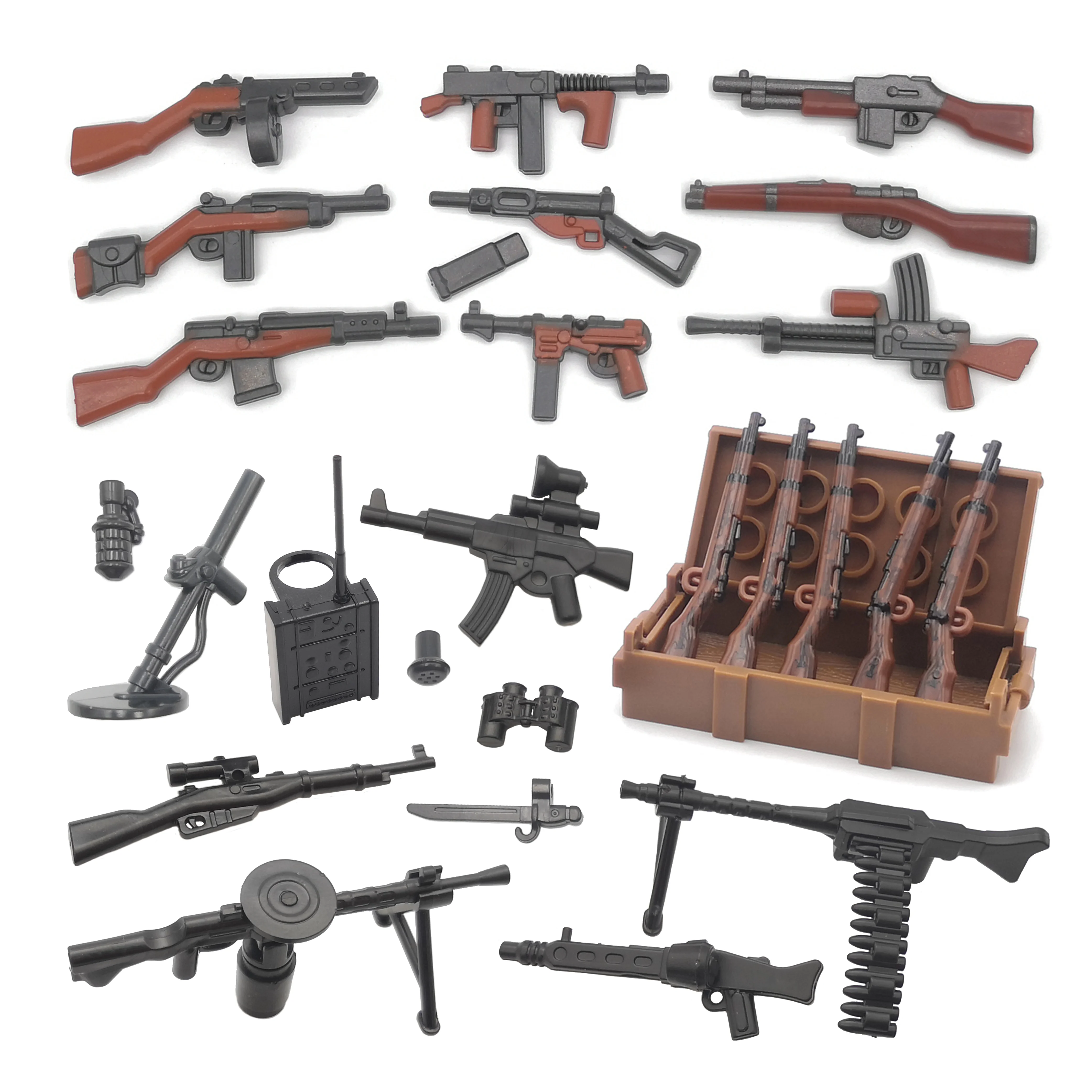 Ww2 Guns Toy Building Blocks | Military Soldier Figure | Kar98k Rifle ...