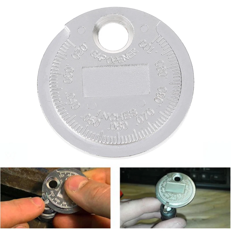 Measurement Coin Type 0.6 2.4mm Range Spark Plug Gage SparkPlug Gap ...