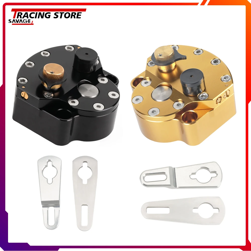 Adjustable-Universal-Motorcycle-Steering-Damper-Stabilizer-For-HONDA ...