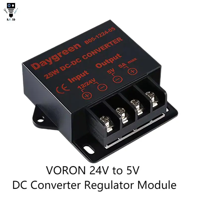 Dc-to-Dc-Converter-12v-24v-to-5v-5a-Converter-Regulator-Module-for-3D ...