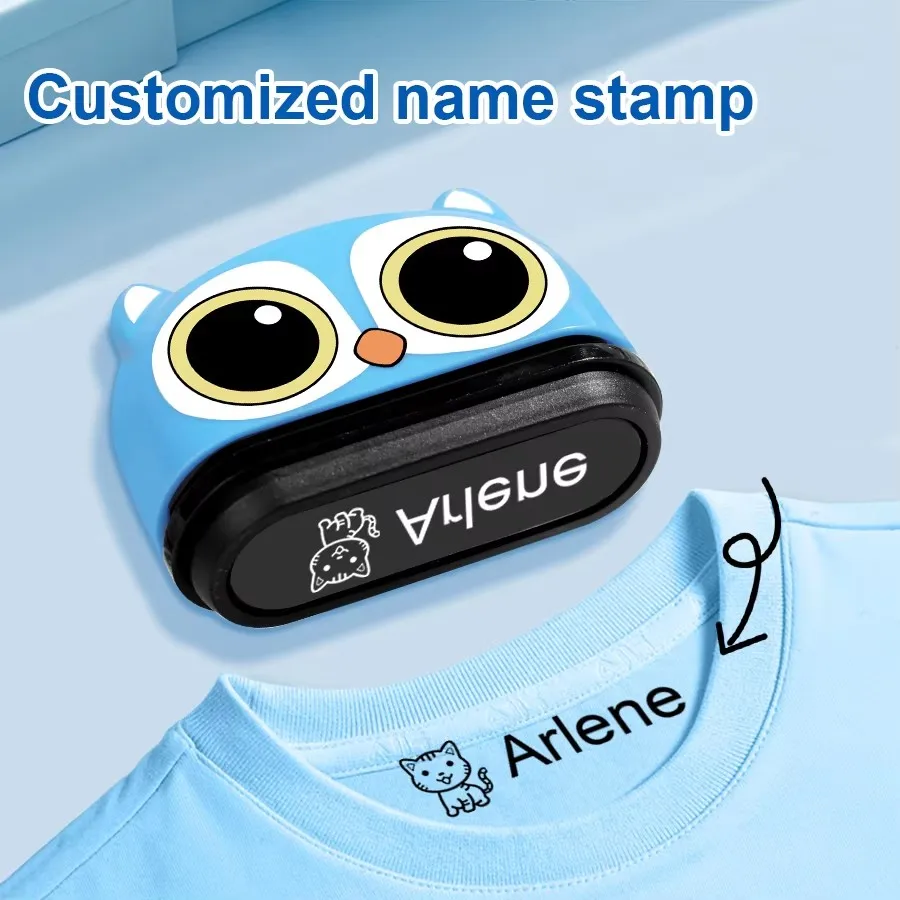 Customized name stamps for kids personalized waterproof stamp for ...