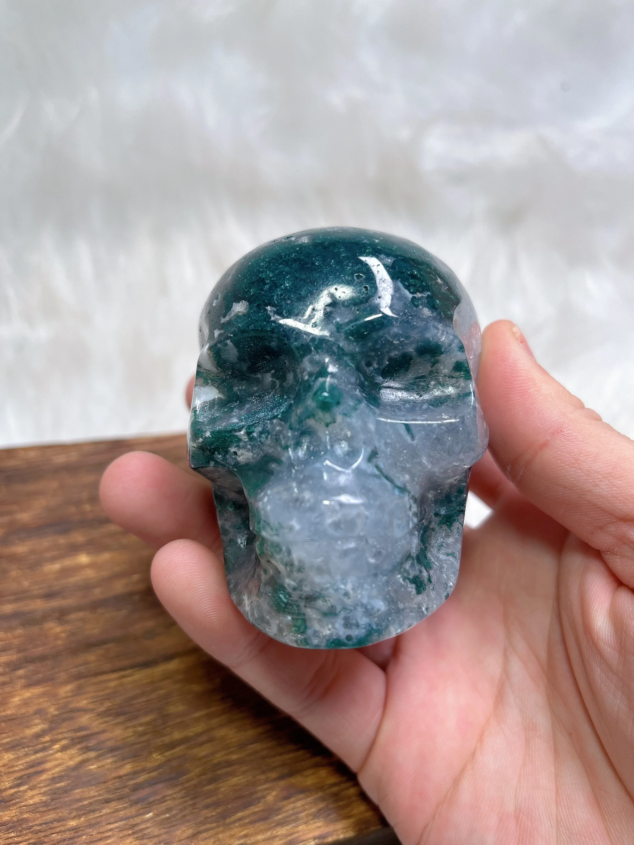 High-Quality-Customized-Hand-Carved-Crystals-Natural-Aquatic-Geode-Moss ...