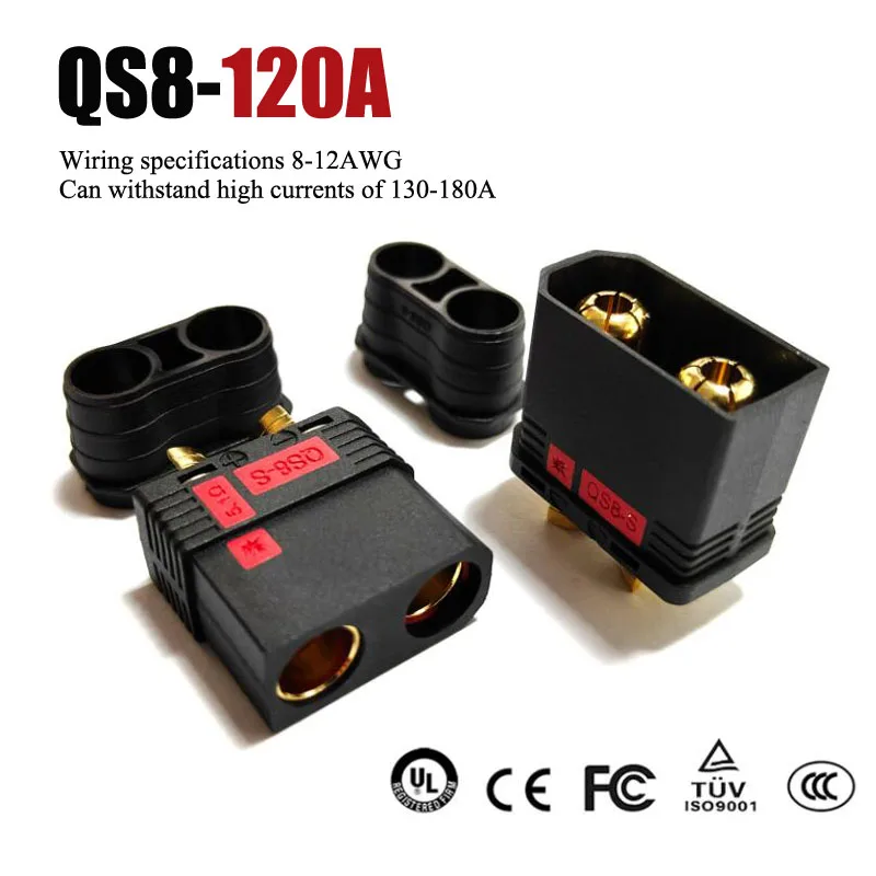 120A-QS8-Male-Female-Connector-QS10-Aviation-Model-Forklift-Electric ...