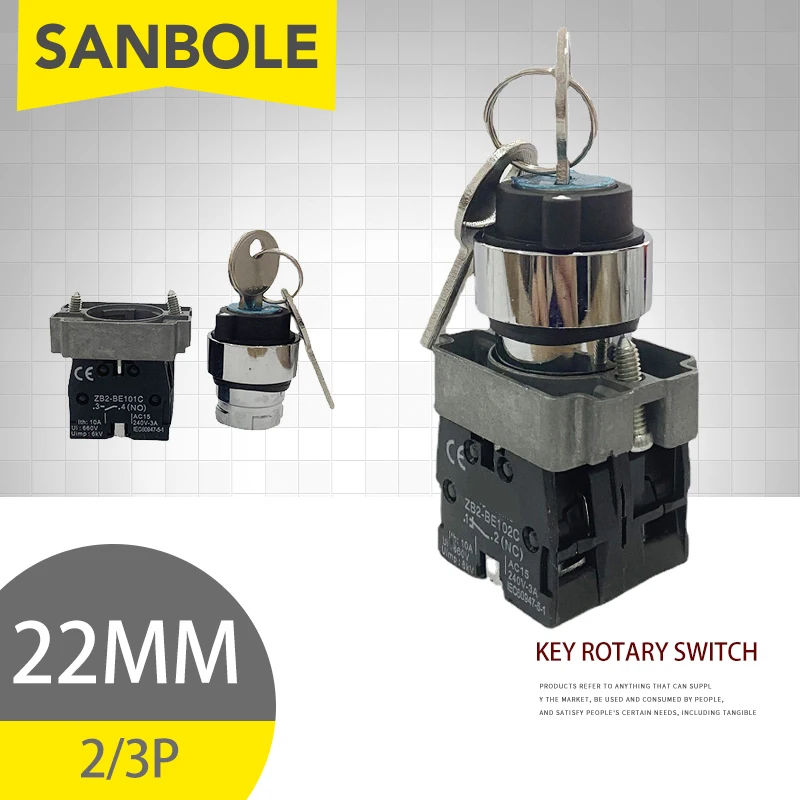 Bot-n-pulsador-de-interruptor-giratorio-de-llave-bot-n-de-bloqueo-de ...