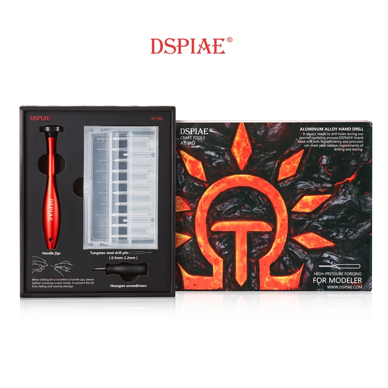 DSPIAE-Model-Metal-Hand-Drill-Set-Model-Gundam-Drilling-Hobby-Modeling ...