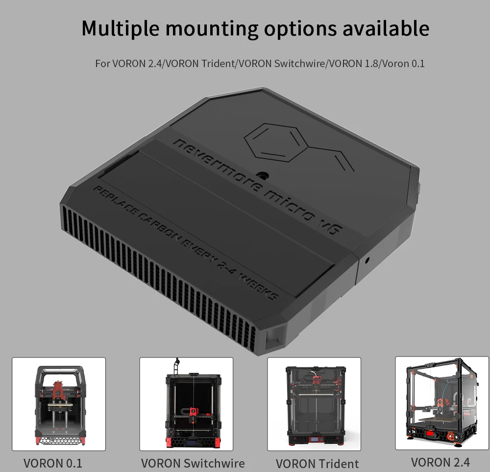 FYSETC-Nevermore-V6-DUO-Activated-Carbon-Filters-Upgraded-3D-Printer ...