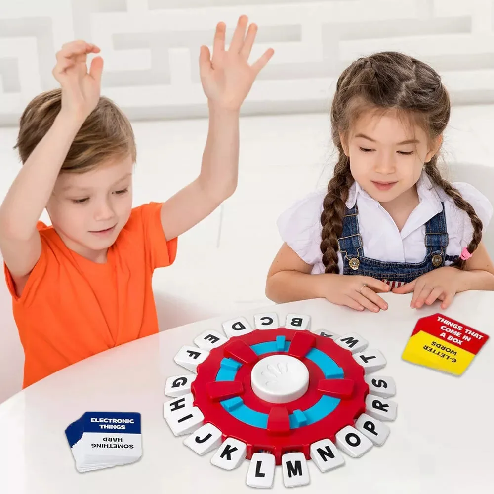 Basta and English THINK WORDS Spanish Tapple Game - Race Against The ...