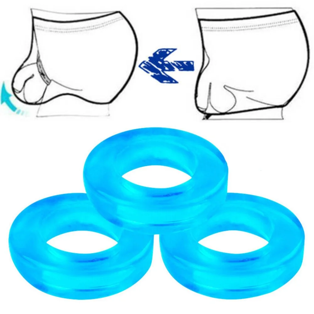 Penis Ring Cock Rings Men Cockring Delay Ejaculation Male Chastity ...