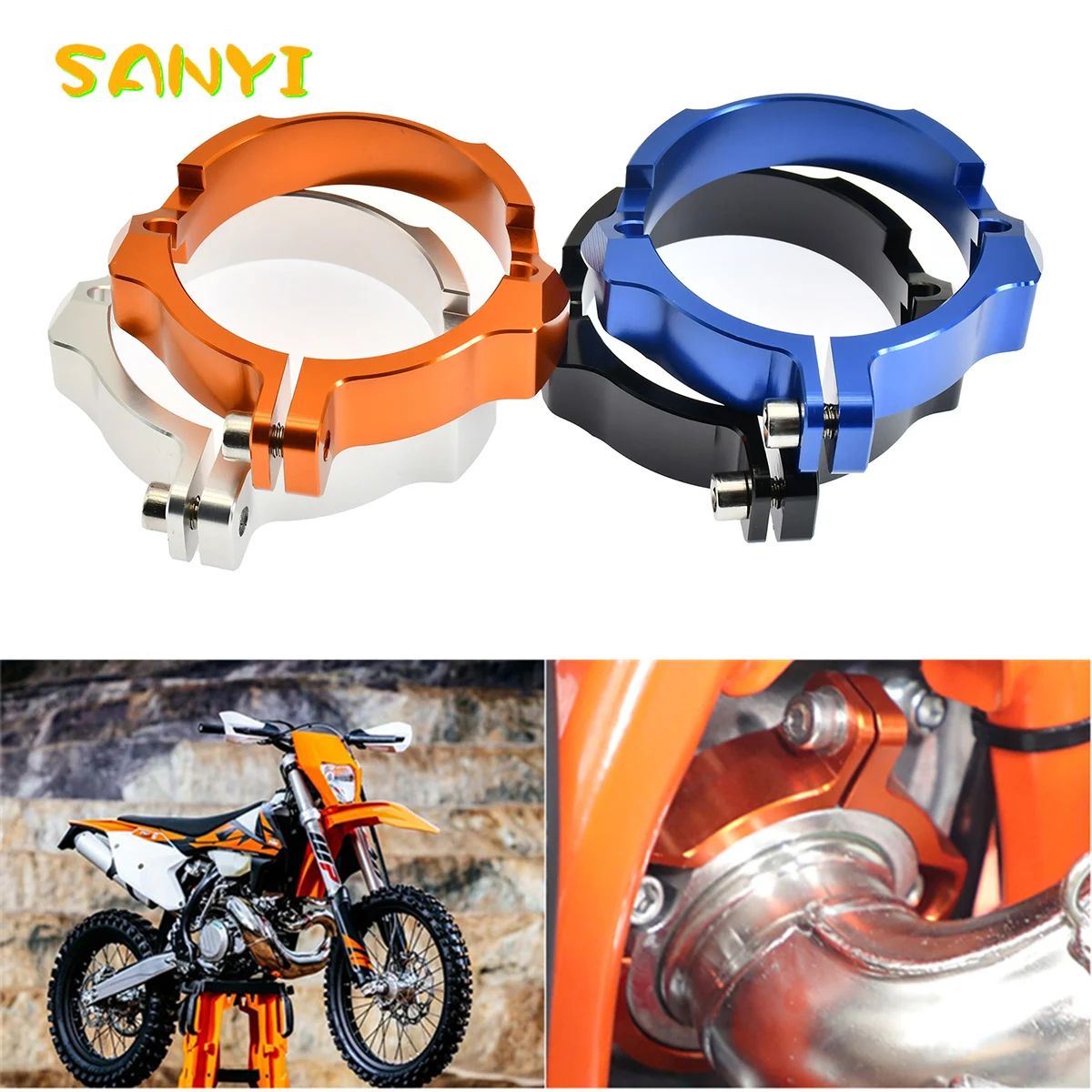 For-GasGas-2021-2023-EC-300-250-EX-MC-Motorcycle-Aluminum-Exhaust ...