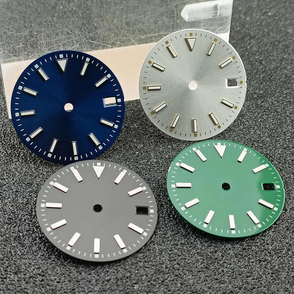 28.5MM Diameter Single Calendar Sterile Watch Dial Modified Dials for ...