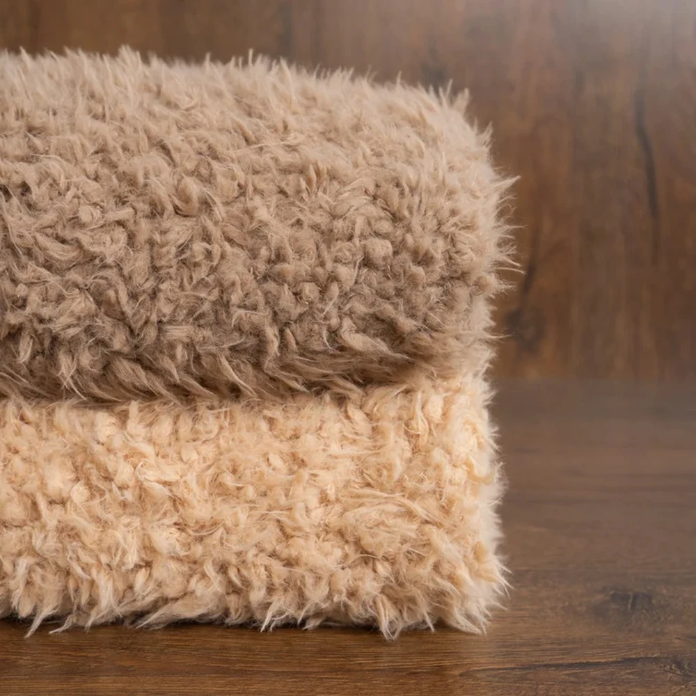 80x100cm Faux Fur for Newborn Photography Props Backdrop Fur Baby Boy ...