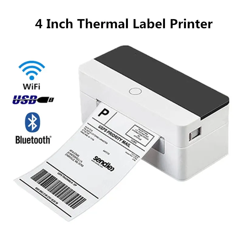 D463B-Shipping-Label-Maker-Express-Waybill-Sticker-USB-Bluetooth-4-Inch ...