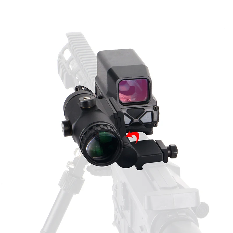 Tactical Holographic Red Dot Sight + 3x Magnifier| | - AliExpress