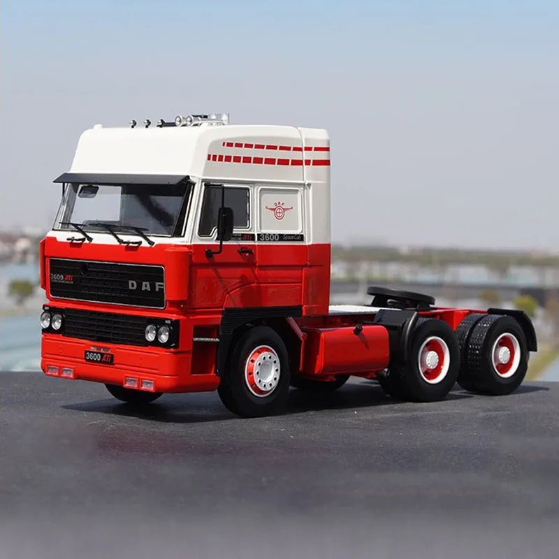 1:18 Scale Daf 3300 Tractor Model Alloy Container Container Truck Metal ...