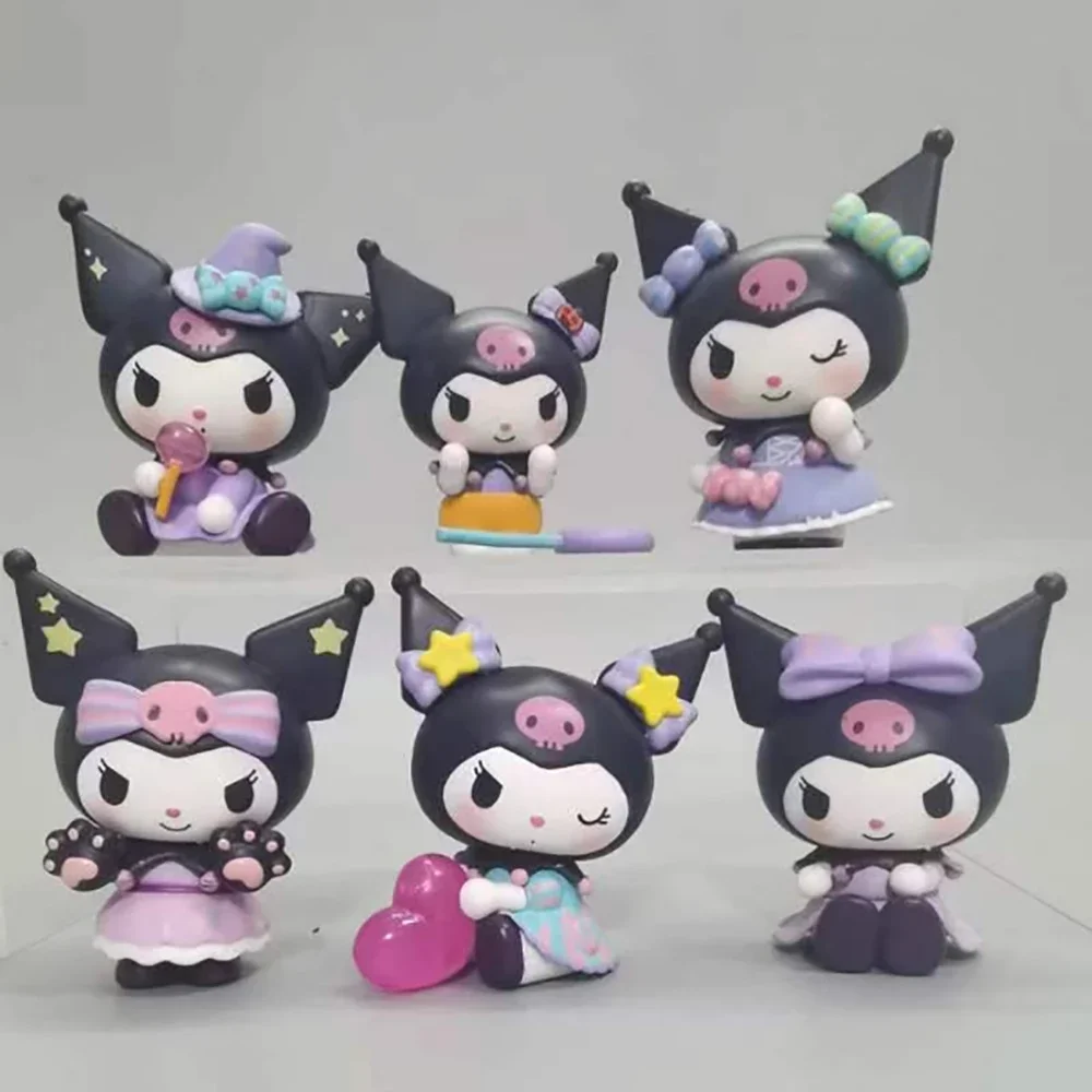 Sanrio-Anime-Figure-7Cm-Kuromi-Collectibles-Kawaii-Toys-Candy-Party ...