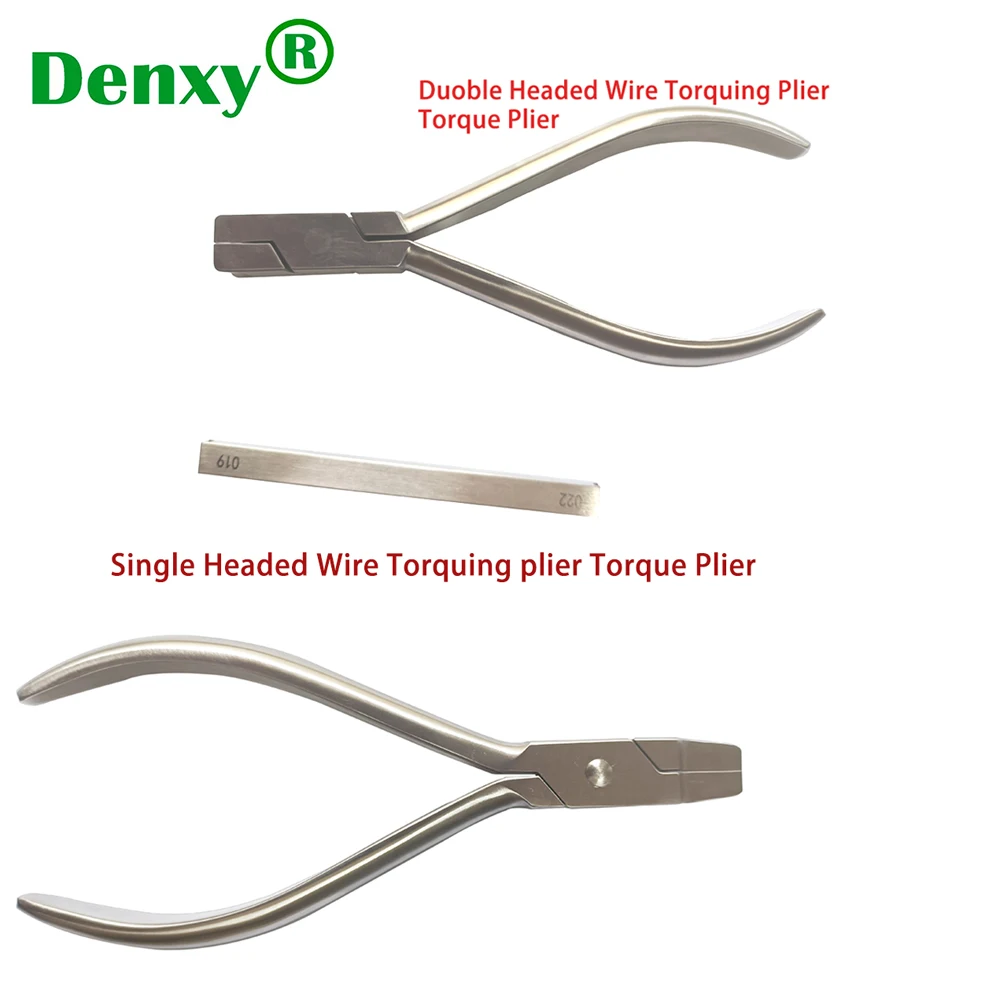 Denxy Dental Single/Duoble Headed Wire Torquing Plier Torque Plier Set ...