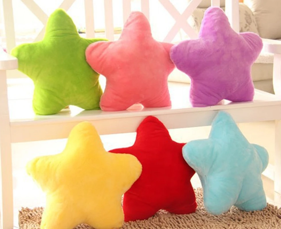 40cm-Five-pointed-Star-Plush-Pillow-Gift-Soft-Stuffed-Backrest-Toys-For ...