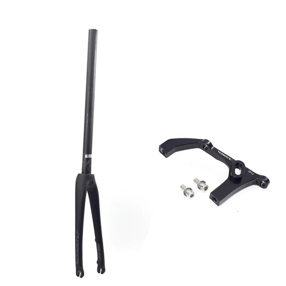 SILVEROCK-Carbon-Fork-20-Inch-406-22-Inch-451-Caliper-Flat-Mount-Disc ...