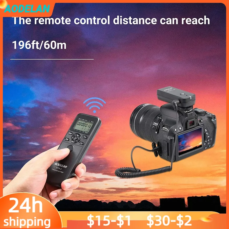 AODELAN-WTR-2-Wireless-Timer-Lapse-Intervalometer-Remote-Control-Shutter-Release-For-Canon-Nikon ...