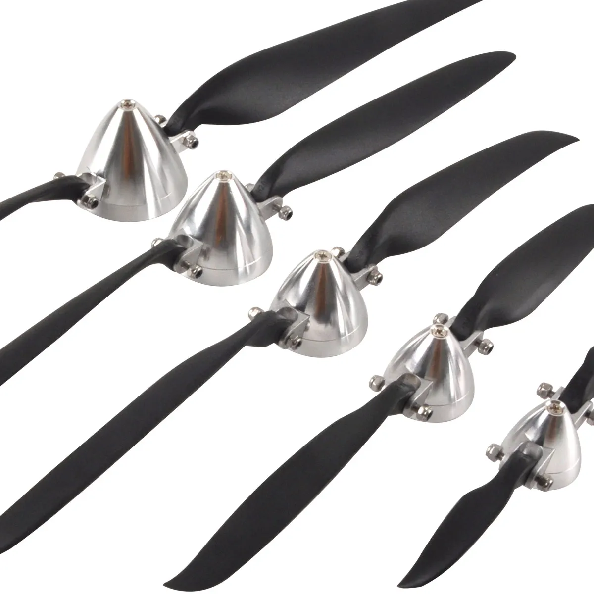 Folding-Propeller-6inch-to-18-5inch-with-Aluminum-Spinner-Cone-Shaft ...