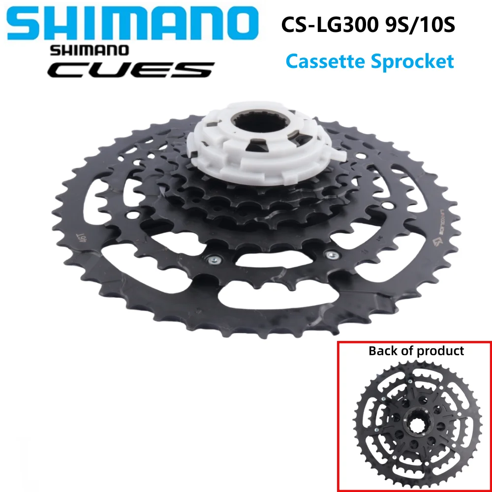 SHIMANO CUES LG300 Cassette Sprocket CS-LG300 9S/10S 11-36T/11-41T/11 ...