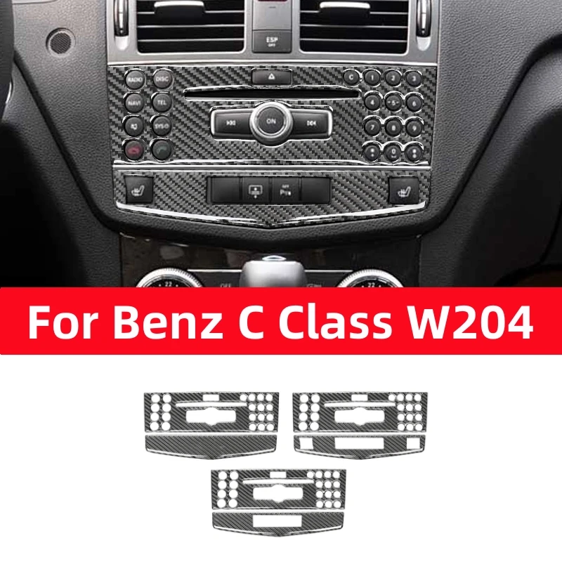For-Benz-W204-2007-2013-C-Class-Central-Control-CD-Car-Radio-Button ...