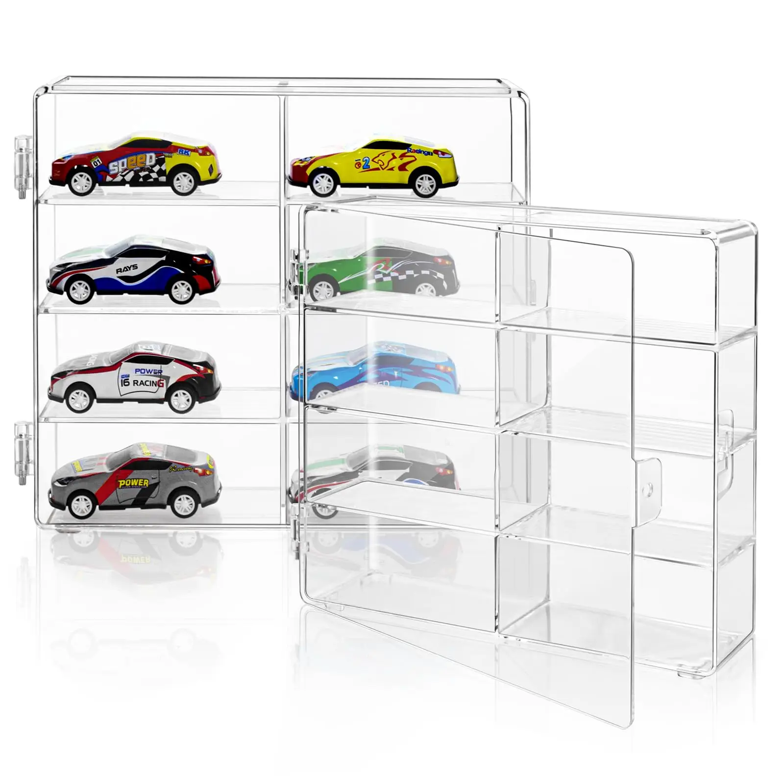 Hot-Wheels-Display-Stand-Alloy-Car-Model-1-64-Toy-Model-Transparent ...