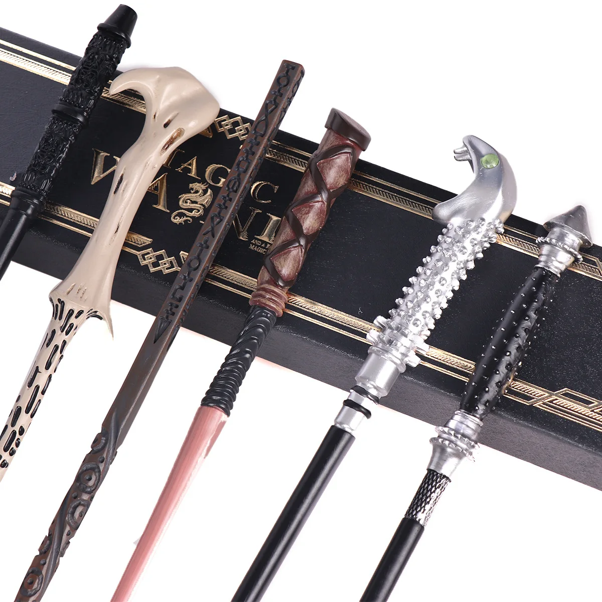 Accessoires de spectacle de baguette magique Harry Potter, Hermione, noyau métallique, sceptre ...