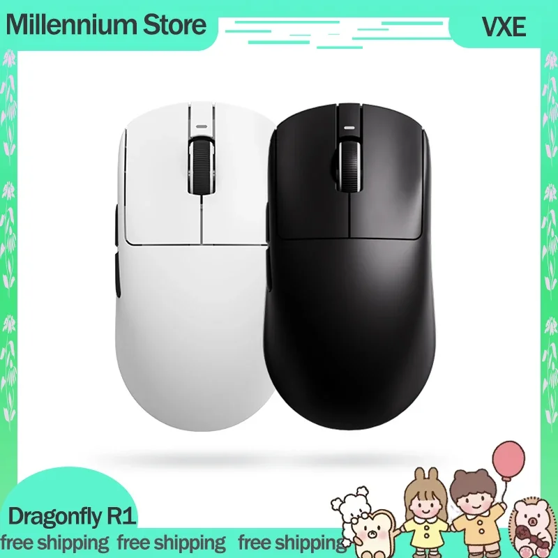 New-VXE-Dragonfly-R1-Series-2-4G-Wireless-Mouse-R1-Pro-Max-PAW3395 ...