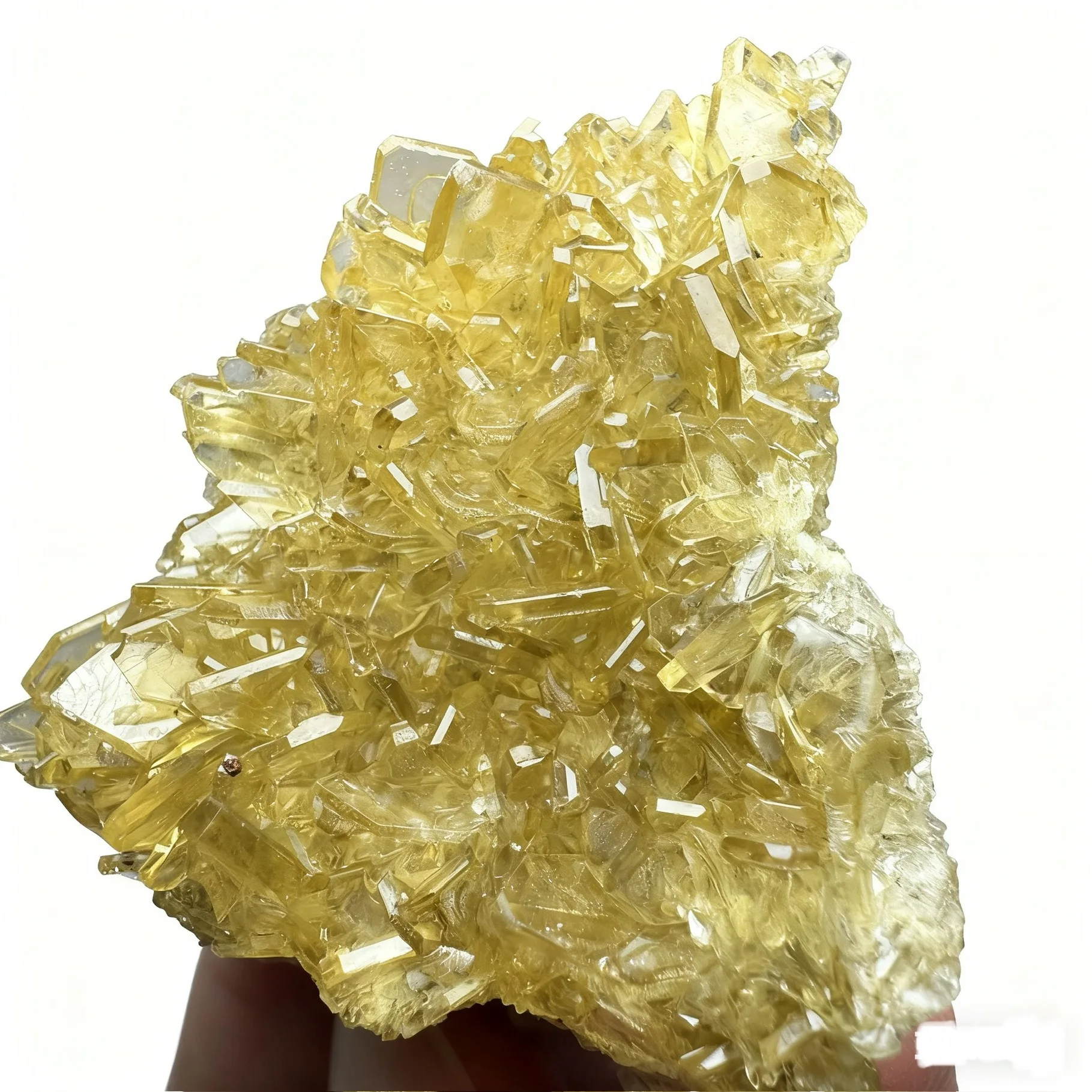 Natural barite mineral specimens + healed quartz crystals and rock ...