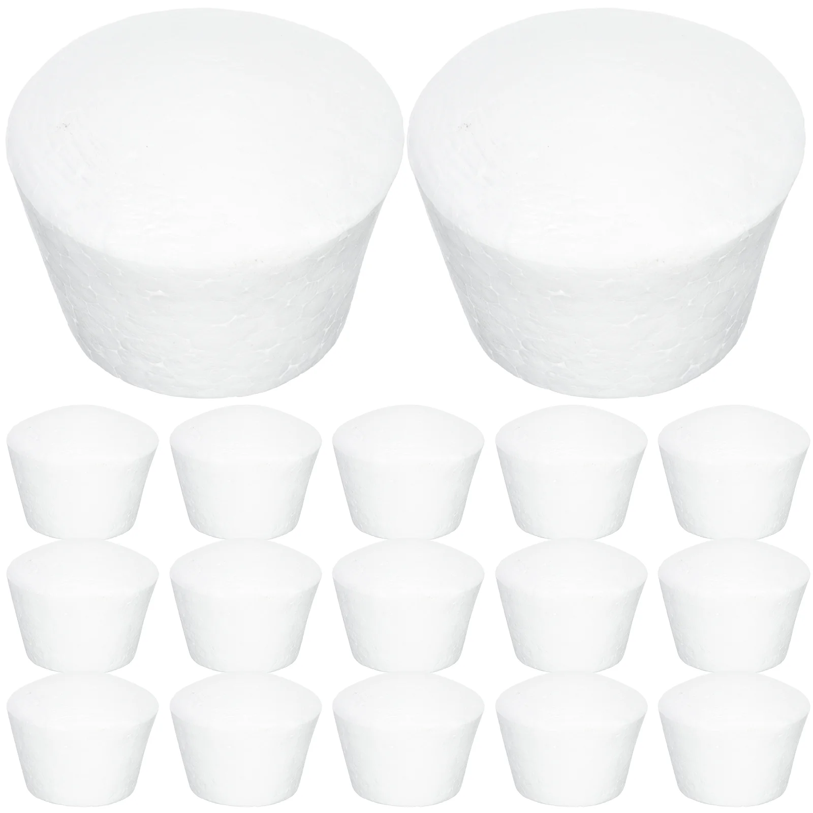 20-Pcs-Muffin-Foam-Cake-Embryo-Man-Cakes-Edible-Foams-Model-Stryofoam ...