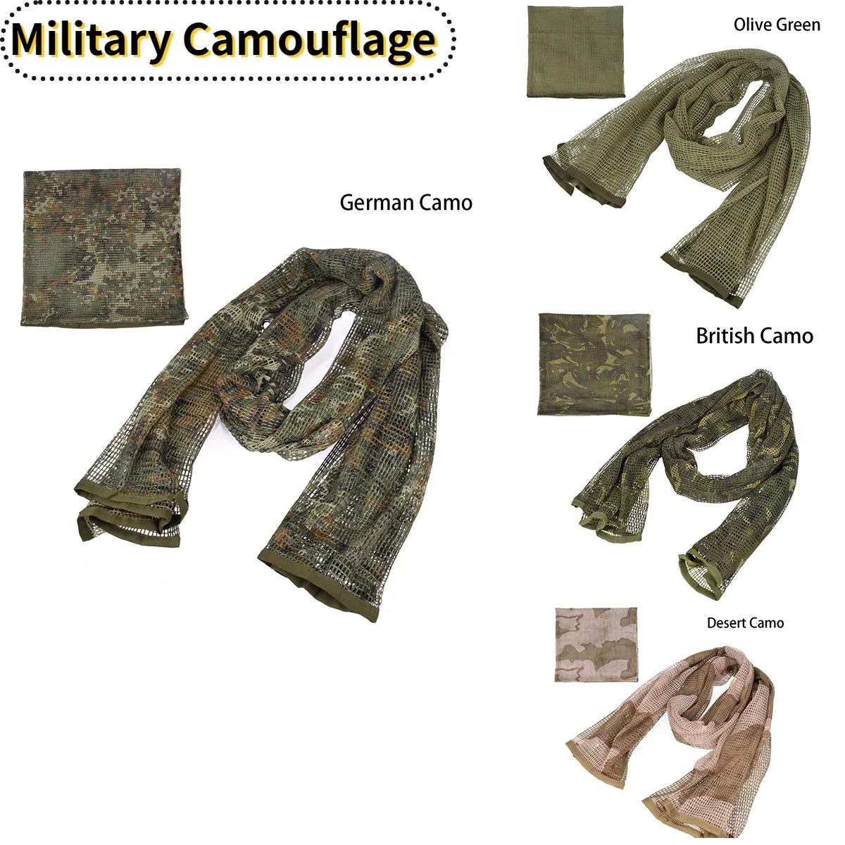 Military-Camouflage-Tactical-Mesh-Hidden-Camo-Scarf-for-Outdoor-Hunting ...