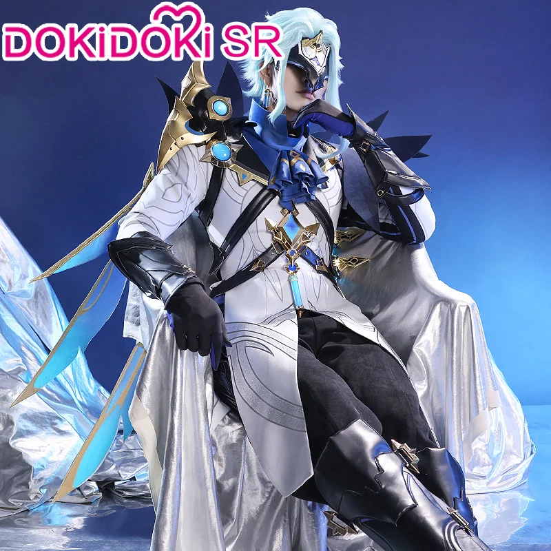 원신 임팩트 Il Dottore 코스프레 게임, 닥터 플러스 사이즈 의상, S 3XL, DokiDoki SR Fatui ...