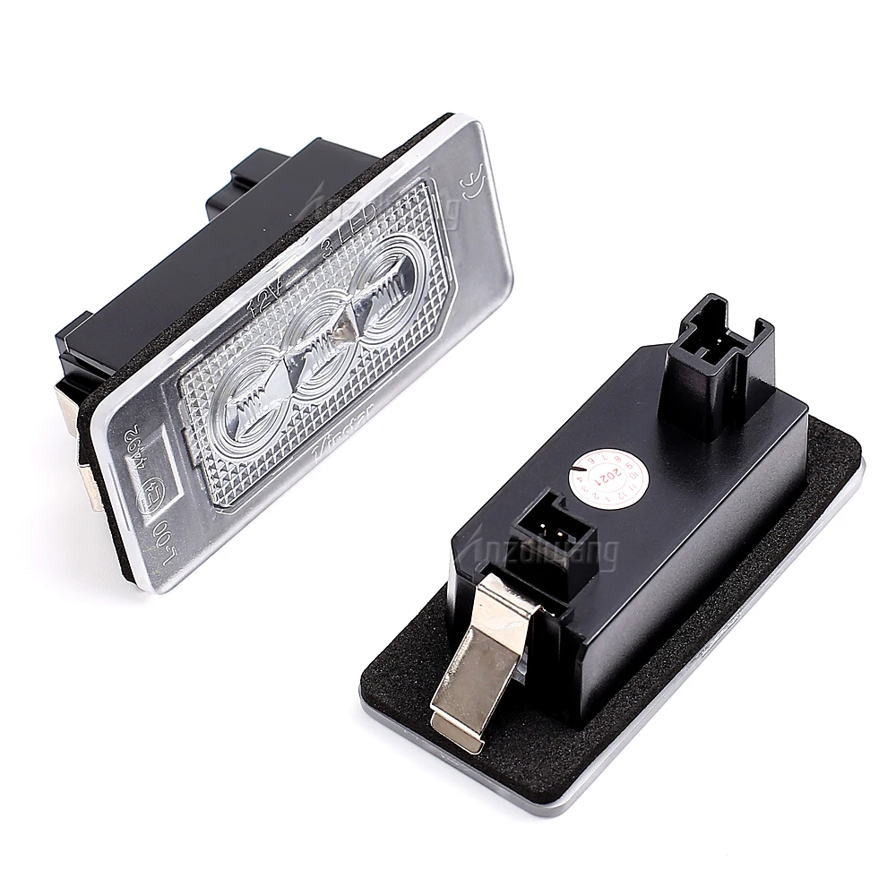 2pcs LED License Number Plate Light Lamp For VW Golf Estate MK6 MK7 ...