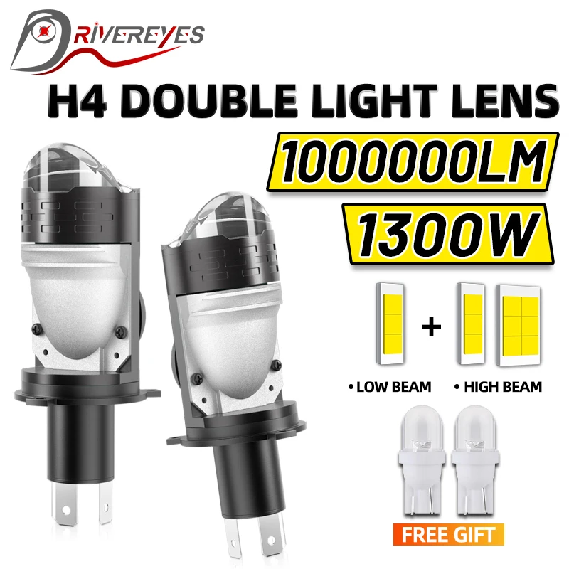 H4-LED-Projector-Lens-LHD-1000000LM-Mini-H4-LED-Lenses-Car-Headlight ...