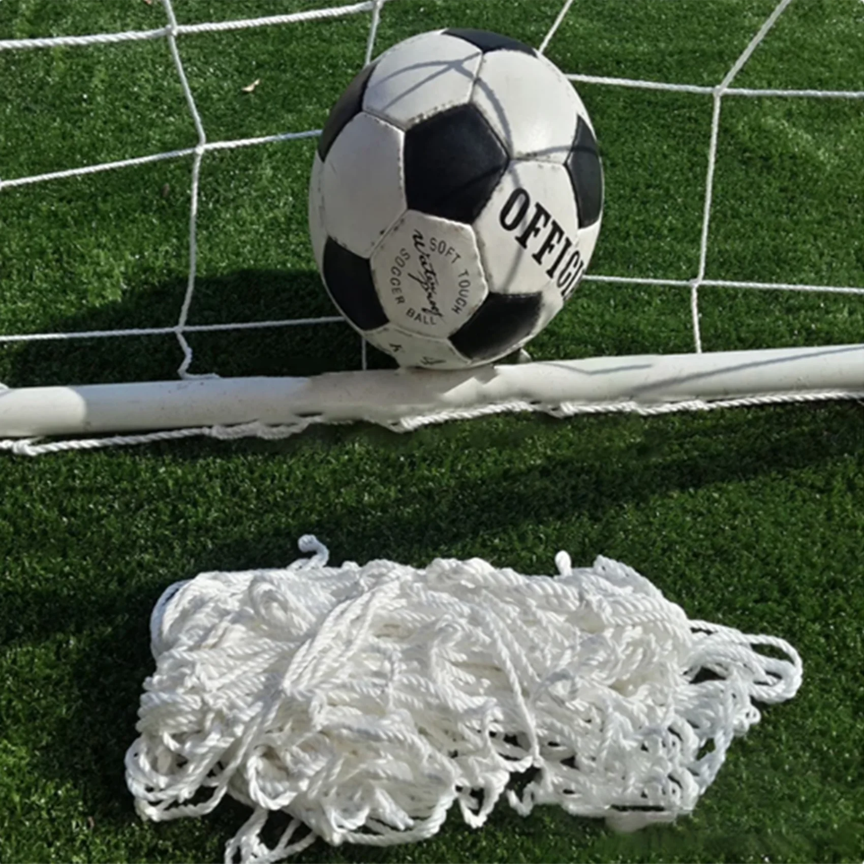 1pc Top Quality Soccer Goal Mesh Net Football Soccer Goal Post Net For ...