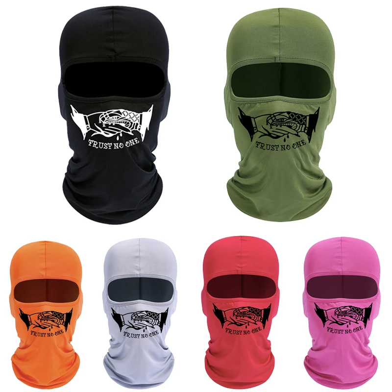 Outdoor Cycling Caps Full Face Mask Men's Balaclava Cap Sport Ski ...