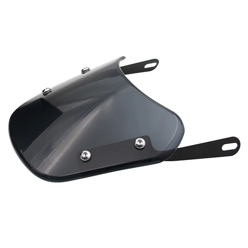 Motorcycle-Windshield-Wind-Deflector-Windscreen-Fairing-Universal-For ...