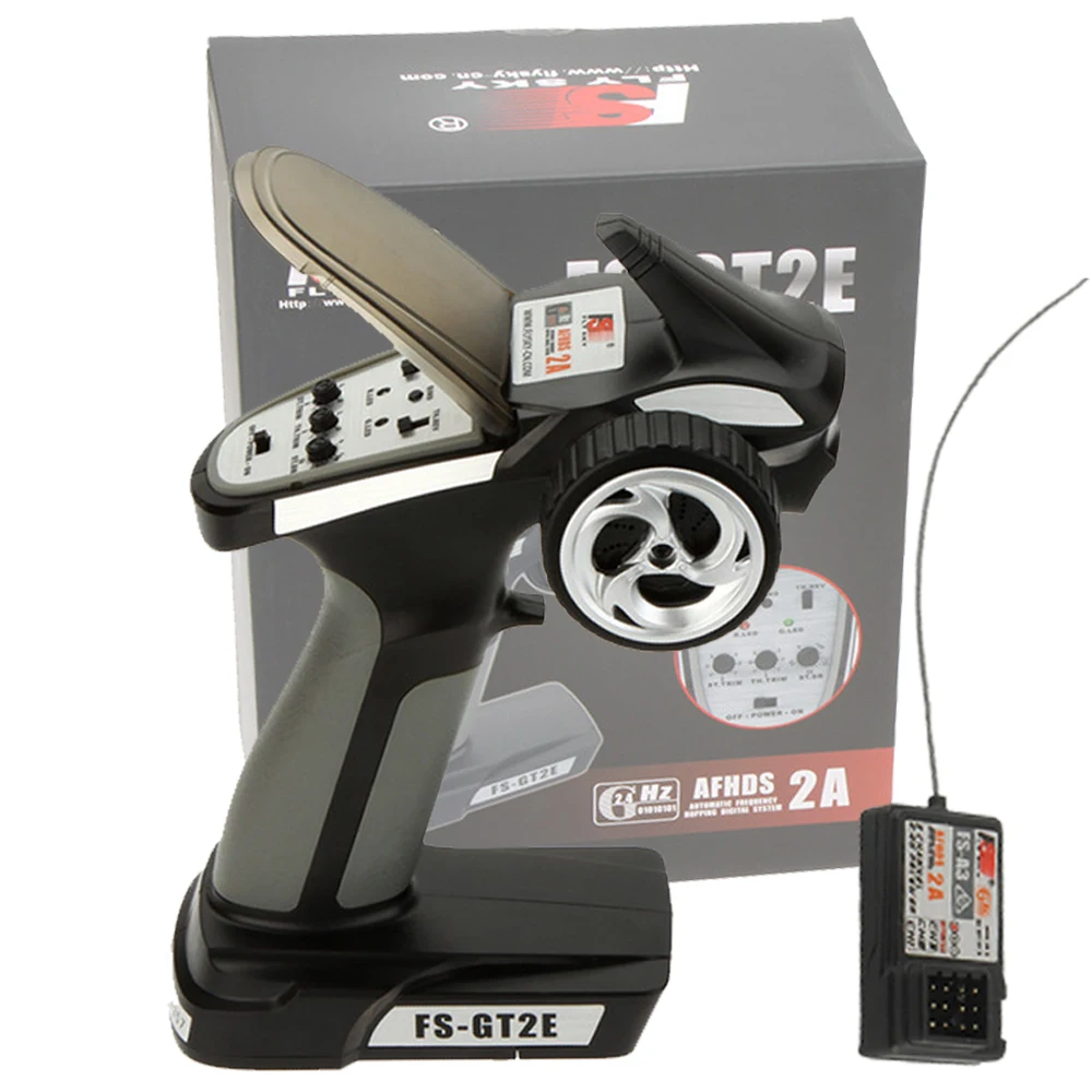 Flysky-FS-GT2E-GFSK-Modulation-AFHDS-2A-2-4g-2CH-Radio-System ...