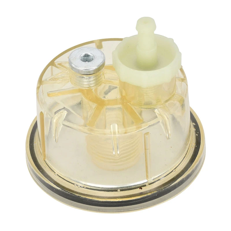 Cuenco de prefiltro de combustible para Komatsu PC130, PC160, PC190 ...