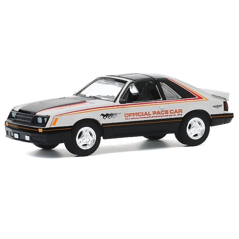 1:64 Scale 1979 Ford Mustang Muscle Sports Car Simulation Alloy Car ...