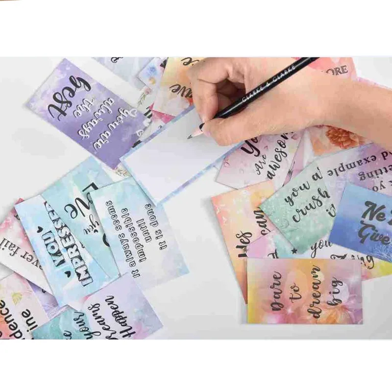 30-Sheets-Lot-Inspirational-Cards-Motivational-Mindful-Message-Postcard ...