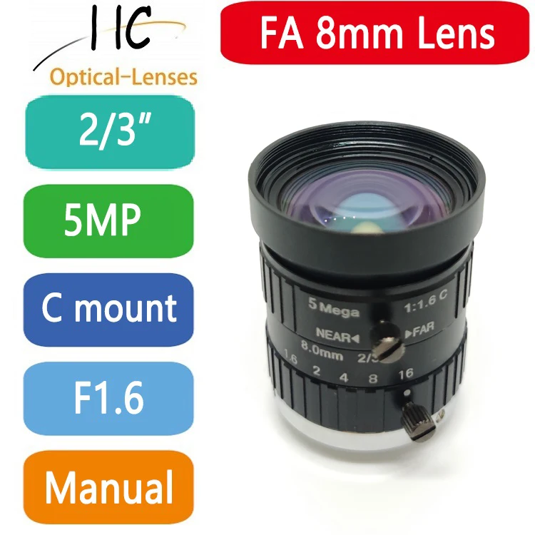 5MP-CCTV-Camera-Lens-8mm-C-Mount-Aperture-F1-6-Image-Format-2-3-for ...