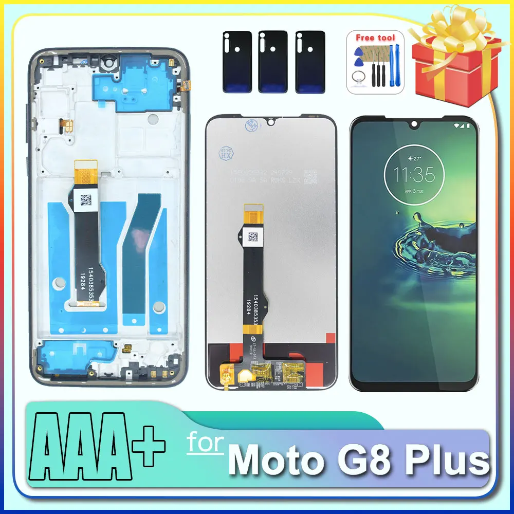 New LCD for Motorola Moto G8 Plus LCD Display Touch Screen Digitizer ...