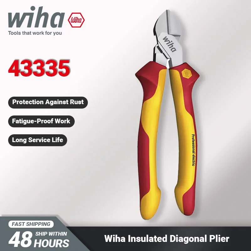 Wiha-43335-Diagonal-Pliers-1000V-VDE-Insulated-Semi-circular-Head ...
