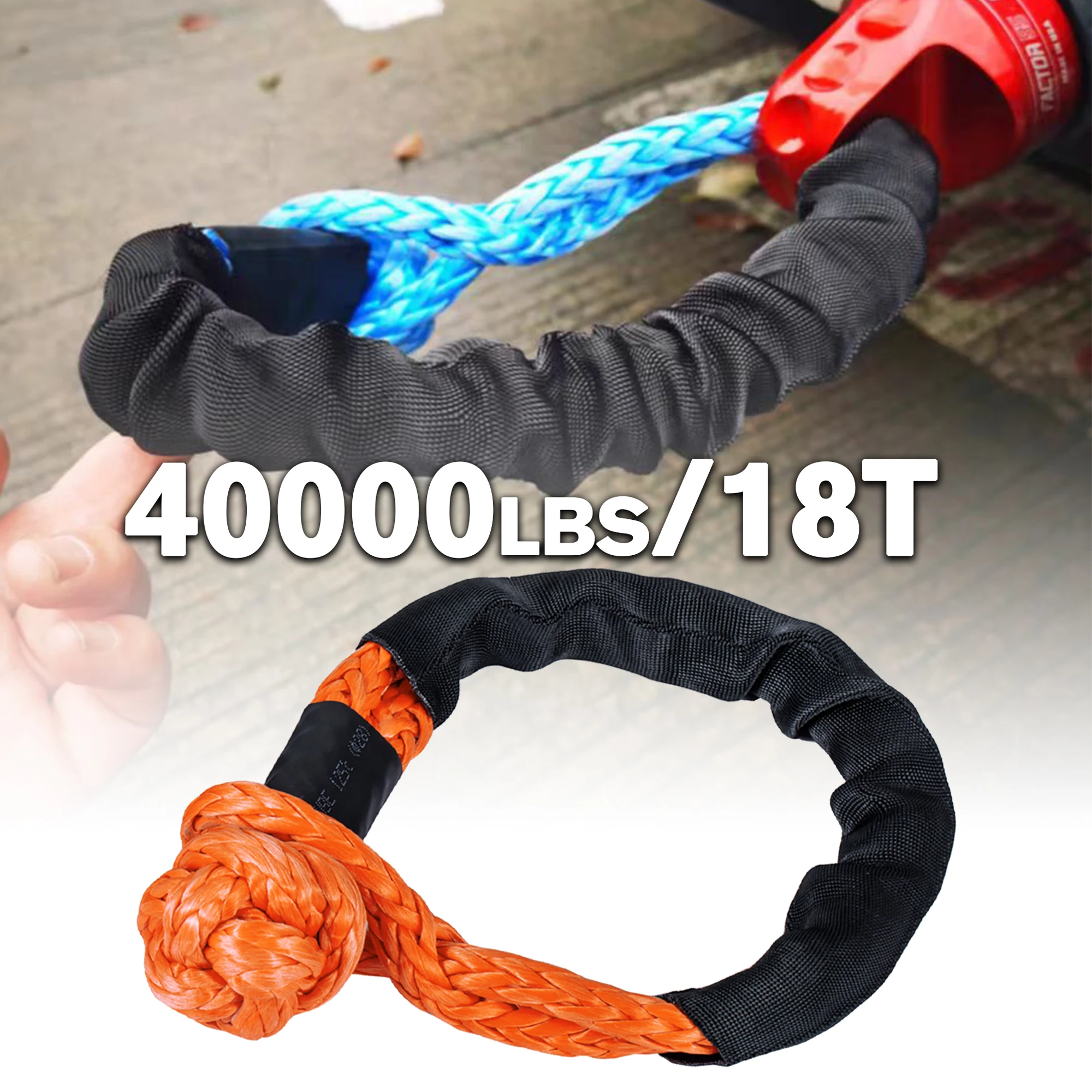 best sport Soft Shackle 12mmx60cm (1 Pcs) – 40000 lbs. Max. Strength ...