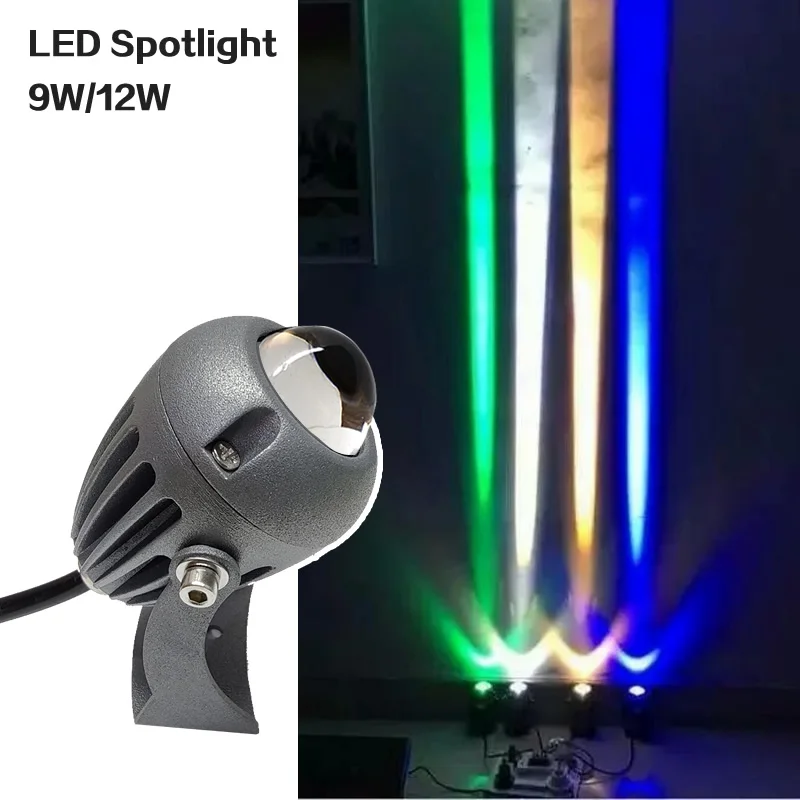Outdoor LED Wall spotlight 9W 12W 220V Landscape Lighting Green Red ...