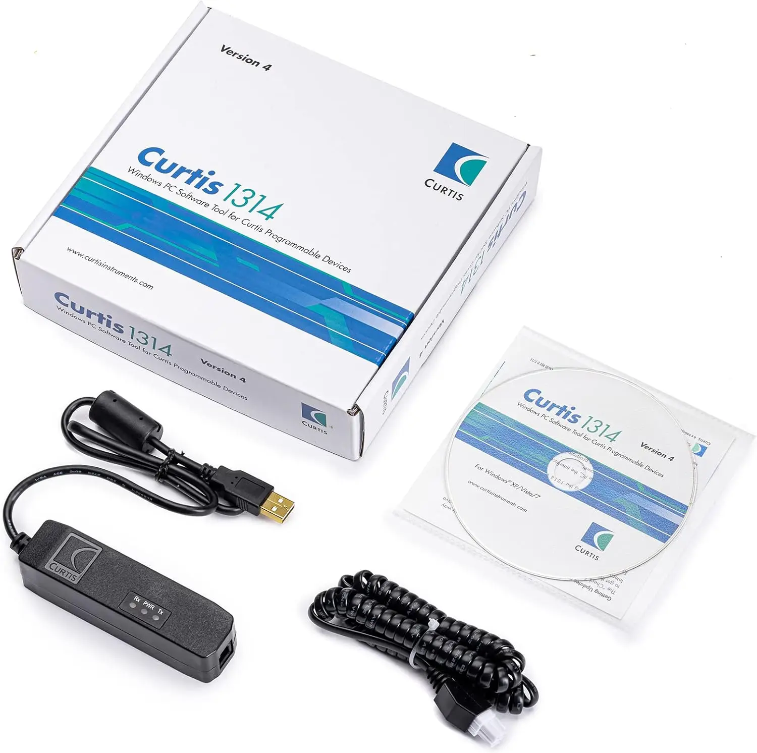 1314-4402 New PC Programmer Station Software for Curtis with 1309 USB ...