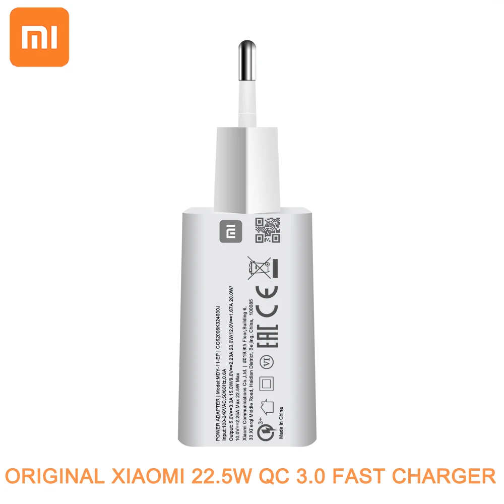 Original-MI-Xiaomi-22-5W-QC-3-0-Quick-Charger-10V-2-25A-Fast-Charge ...