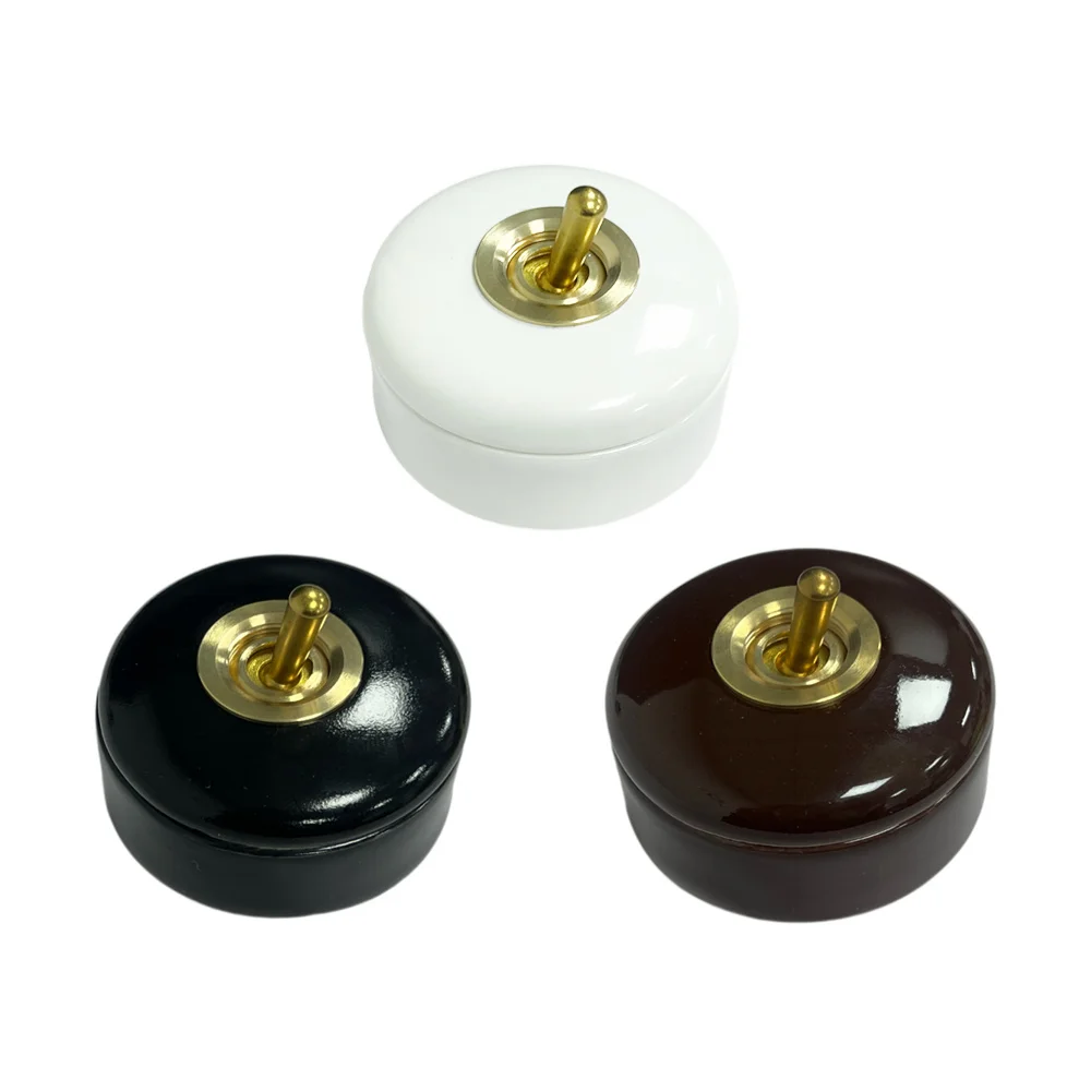 High-Quality-Retro-Ceramic-Round-Toggle-Switch-1-ay-2-Way-Control-Wall ...